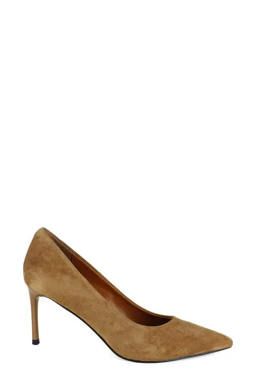 KENNETH COLE Perfect Pointed Toe Pump - Spice Suede