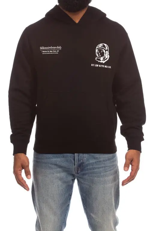 BILLIONAIRE BOYS CLUB Members Graphic Hoodie - Black