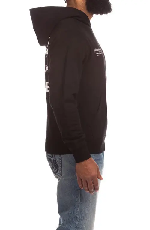 BILLIONAIRE BOYS CLUB Members Graphic Hoodie - Black