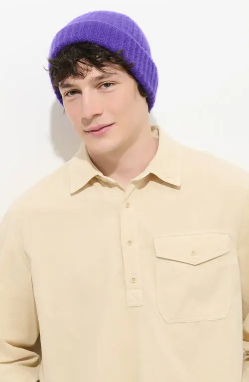 ALEX MILL Carter Corduroy Popover Shirt - Light Putty