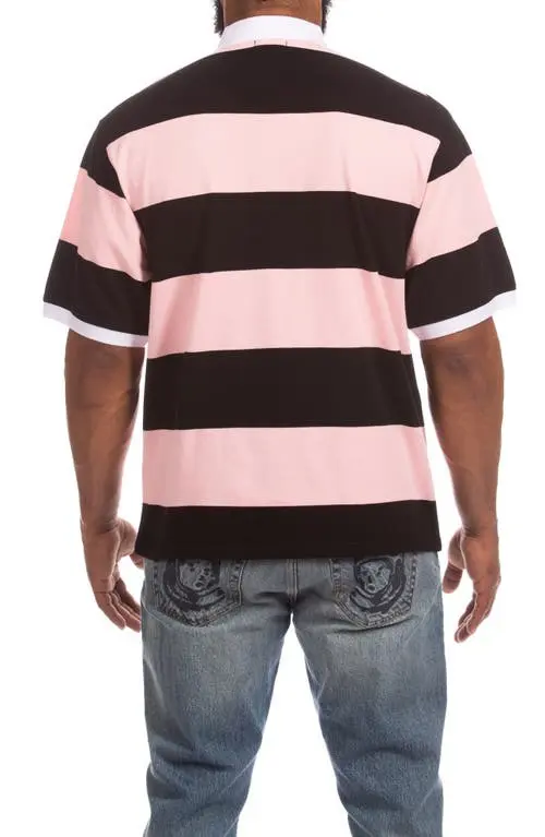 BILLIONAIRE BOYS CLUB Ryder Rugby Polo - Black
