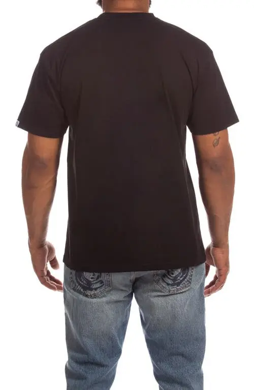 BILLIONAIRE BOYS CLUB Bb Linework Cotton Graphic T-shirt - Black