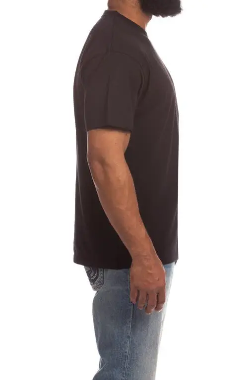 BILLIONAIRE BOYS CLUB Bb Linework Cotton Graphic T-shirt - Black