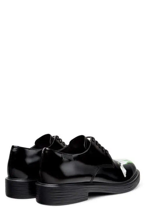 Camper Dean Floral Leather Derby