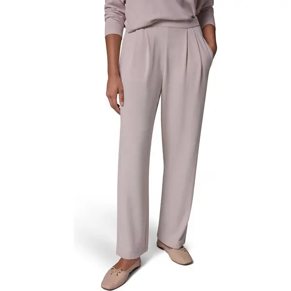 Donna Karan New York Pleated Brushed Jersey Pants
