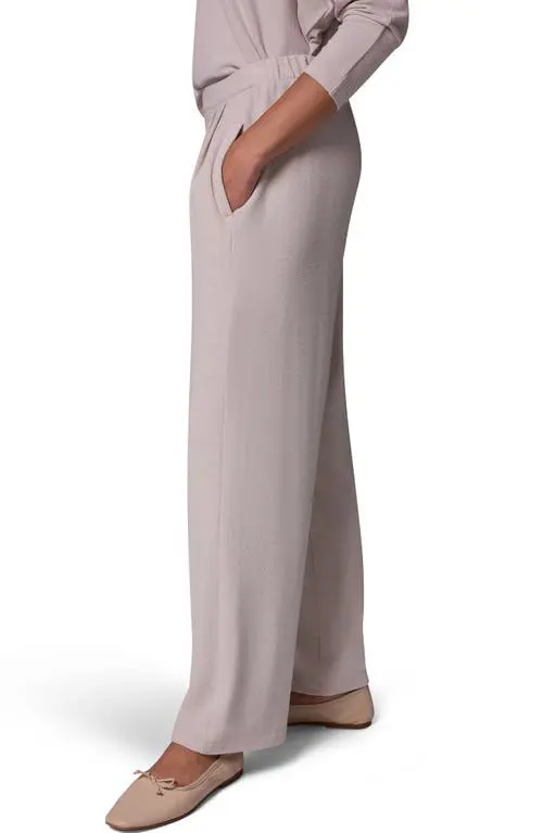 Donna Karan New York Pleated Brushed Jersey Pants