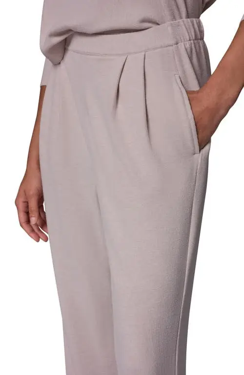 Donna Karan New York Pleated Brushed Jersey Pants