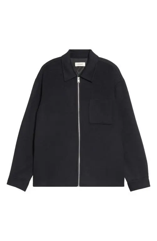 FRAME Double Face Zip Shirt Jacket