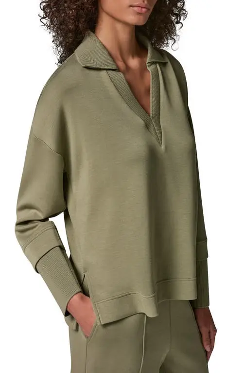 Donna Karan New York Jet Setter V-neck Top