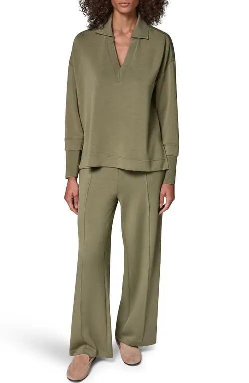 Donna Karan New York Jet Setter V-neck Top
