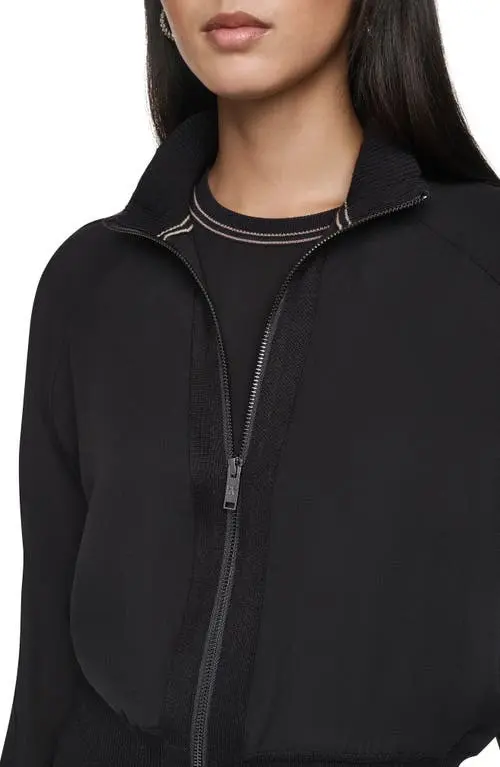 Dkny Mixed Media Sweater