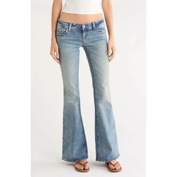 PACSUN Alana Low Rise Flare Jeans