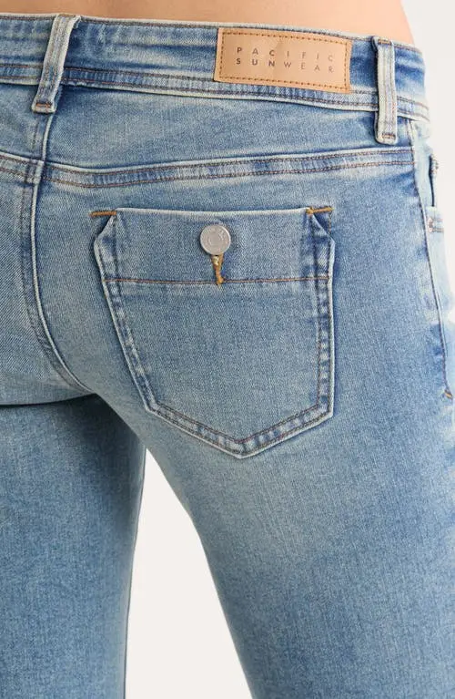 PACSUN Alana Low Rise Flare Jeans