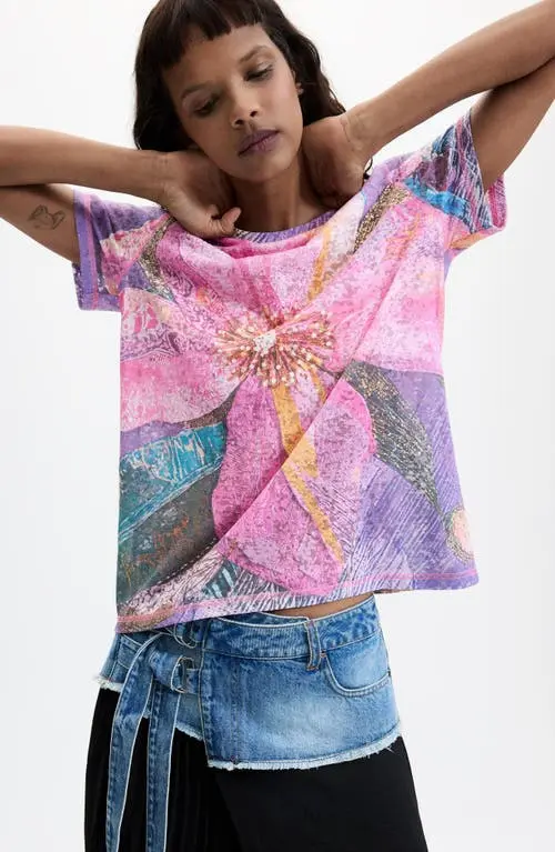 Desigual Graphic T-shirt