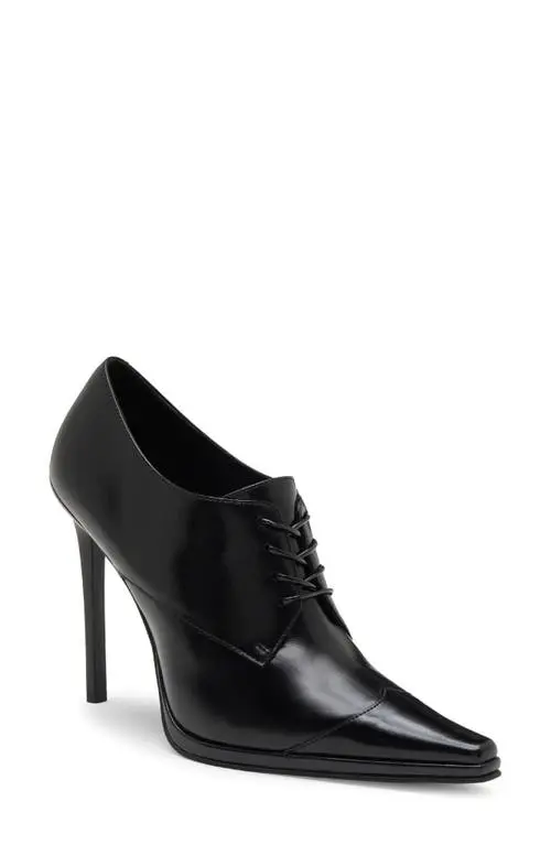 Jeffrey Campbell Snicker Lace-up Wingtip Pump