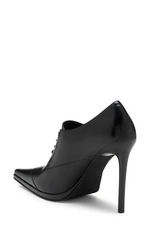Jeffrey Campbell Snicker Lace-up Wingtip Pump
