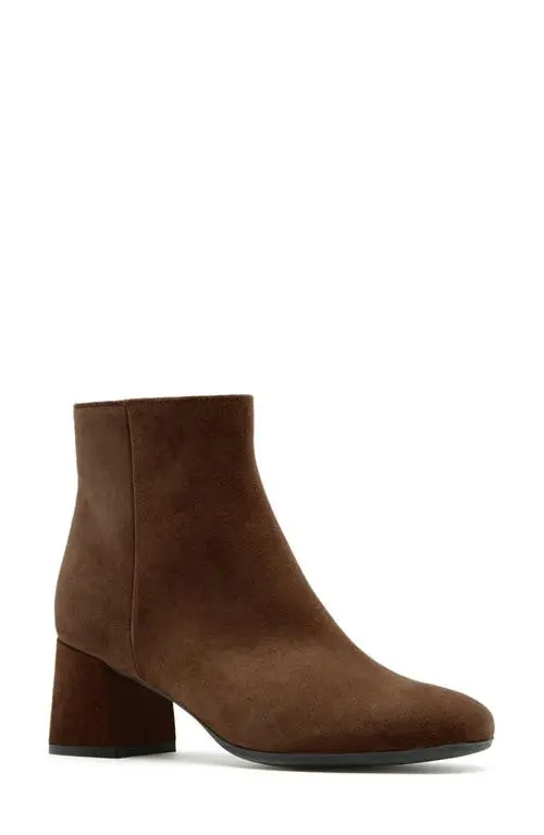 La Canadienne Jazz Waterproof Leather Bootie - Brunette Suede