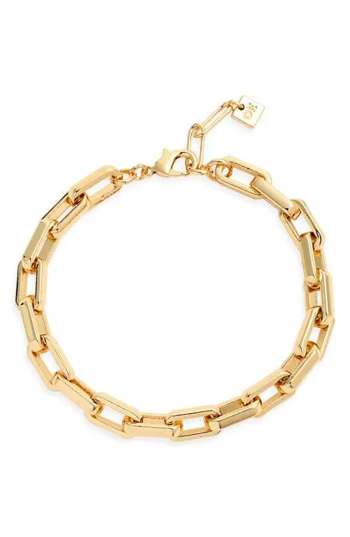 OPEN EDIT Curb Link Anklet - Gold