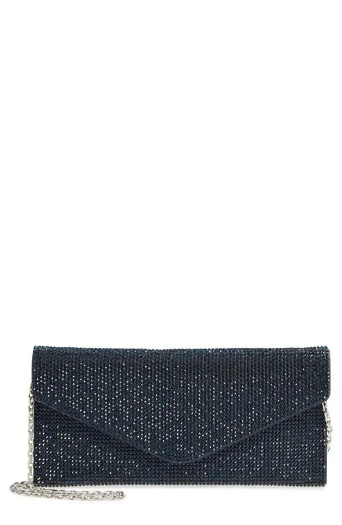 Judith Leiber Envelope Clutch - Midnight Navy