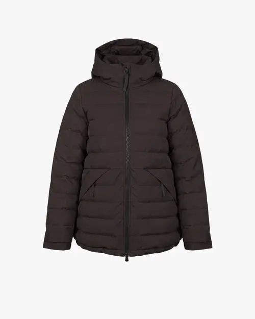 QUARTZ CO. Reese Edition | Hooded Down Winter Jacket - Alpine Bark