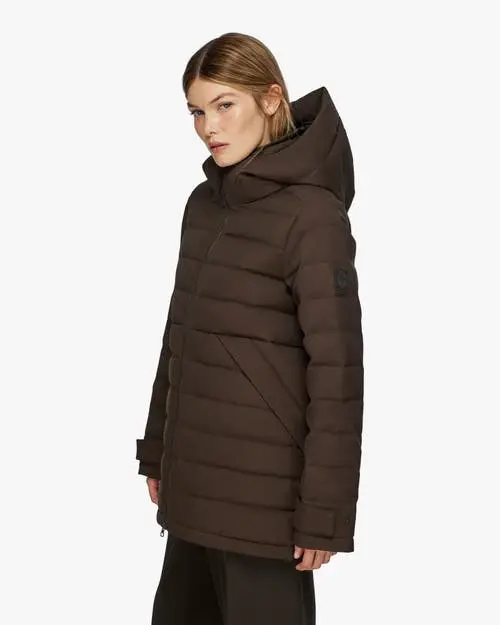 QUARTZ CO. Reese Edition | Hooded Down Winter Jacket - Alpine Bark