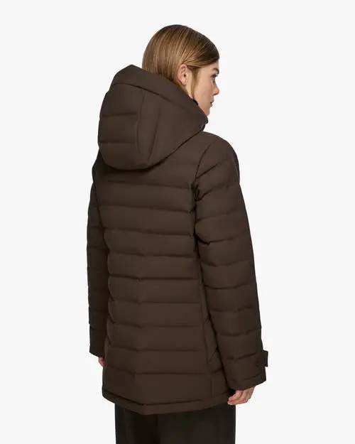 QUARTZ CO. Reese Edition | Hooded Down Winter Jacket - Alpine Bark