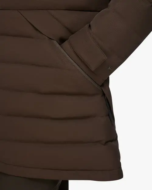 QUARTZ CO. Reese Edition | Hooded Down Winter Jacket - Alpine Bark