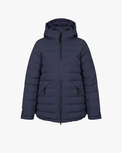 QUARTZ CO. Reese Edition | Hooded Down Winter Jacket - True Navy