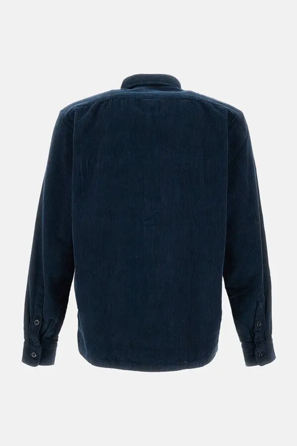 B.D.BAGGIES Giacca Camicia In Velluto - Blu