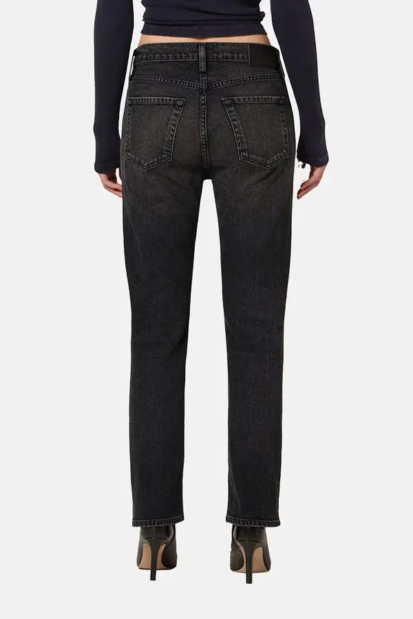 Citizens Of Humanity Savannah Cigarette Jeans In Stormy - Nero