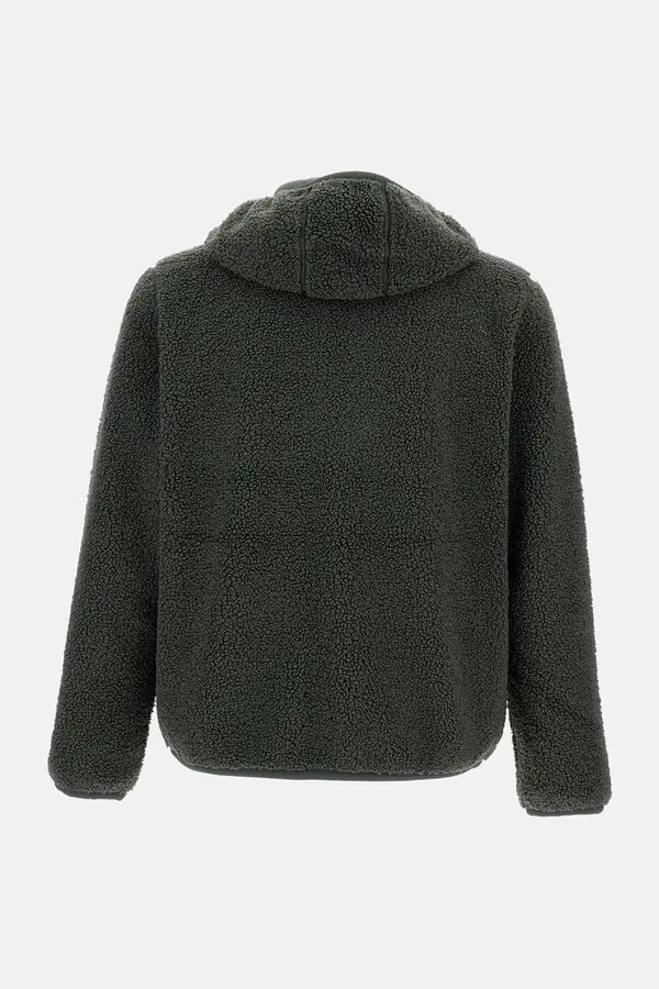K-WAY Giacca Reversibile Jack Sherpa Polar Double - Verde