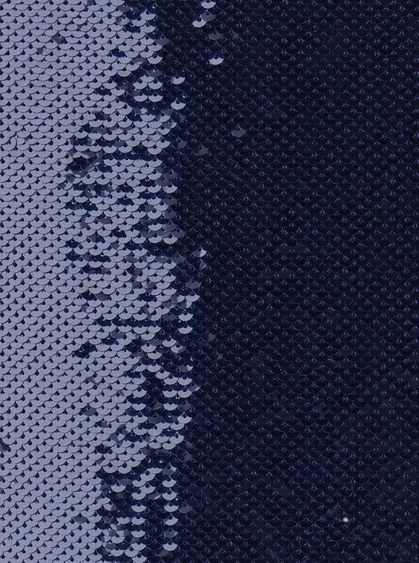 TOM FORD Blue Skirt With All-over Sequins In Stretch Tech Fabric For - Multicolor