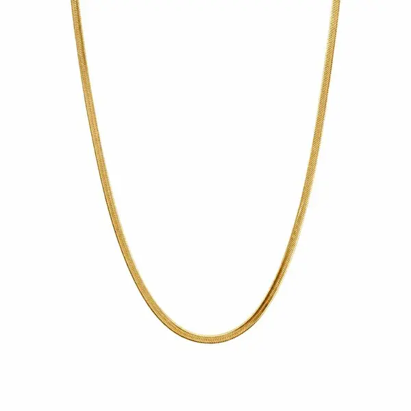 OUTOFOFFICE Herringbone Micro Necklace