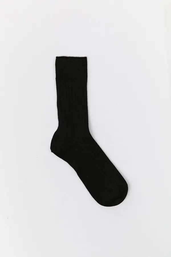 ST. AGNI Cotton Socks - Black