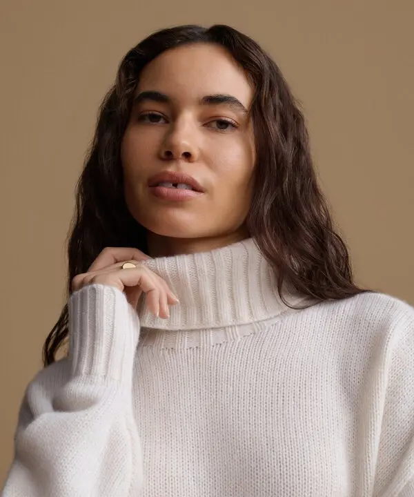 Jenni Kayne Cashmere Porter Turtleneck Top