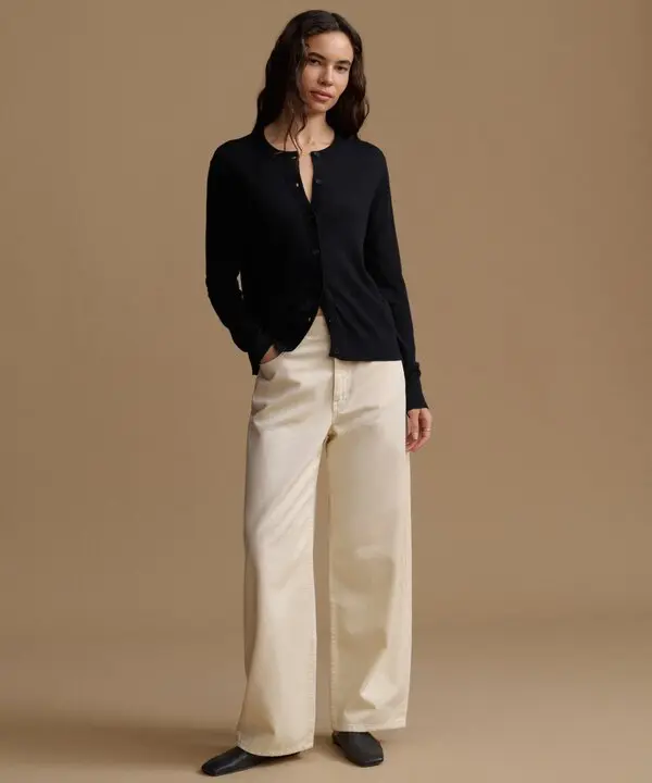 Jenni Kayne Monroe Cardigan Sweater - Black