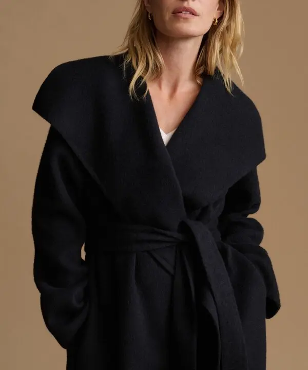 Jenni Kayne Blanket Coat - Black