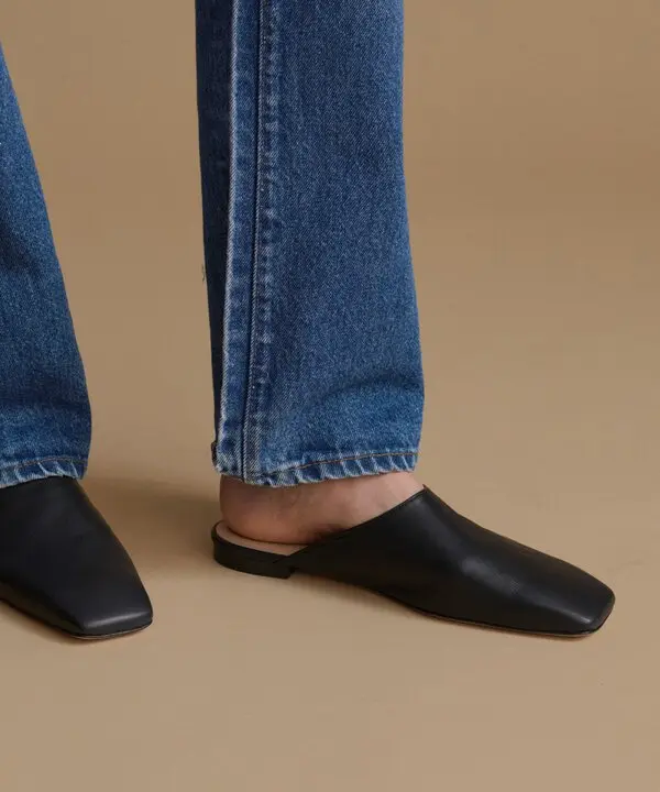 Jenni Kayne Leather Miller Mule