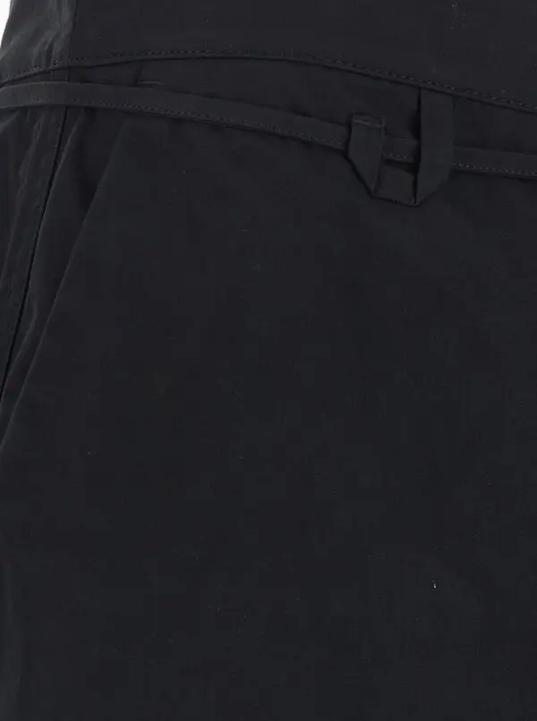 Jacquemus Le Pantalon Marin' Black Pants With Removable Belt And Wide Leg In Cotton For - Multicolor