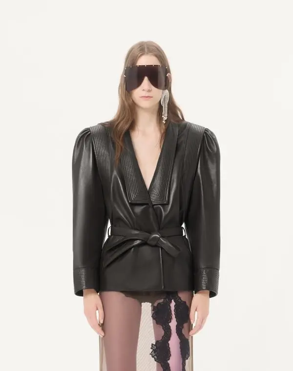 Valentino Garavani Nappa Leather Jacket