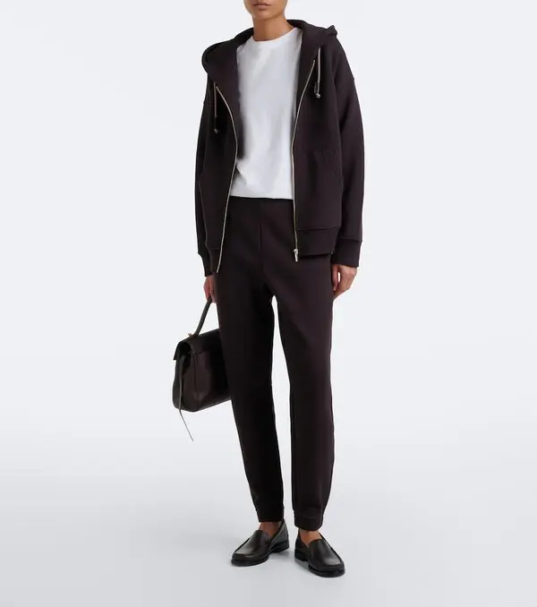 Max Mara Cotton-blend Sweatpants