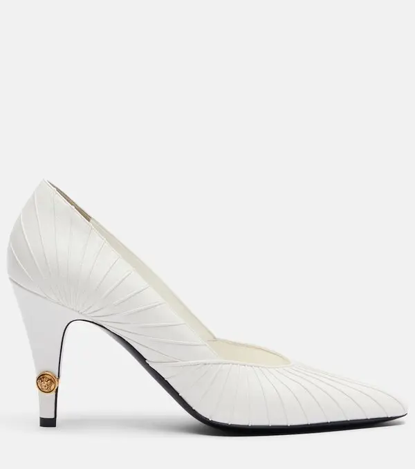 Versace Medusa Leather Pumps