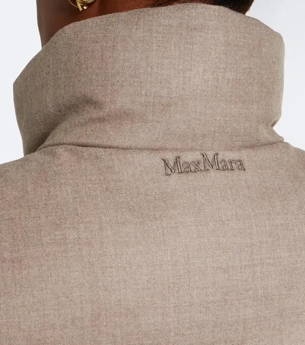 Max Mara Cashmere-blend Down Vest