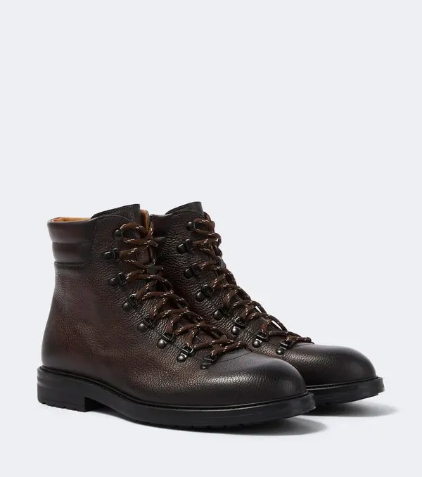 Magnanni Montana X Leather Lace-up Boots