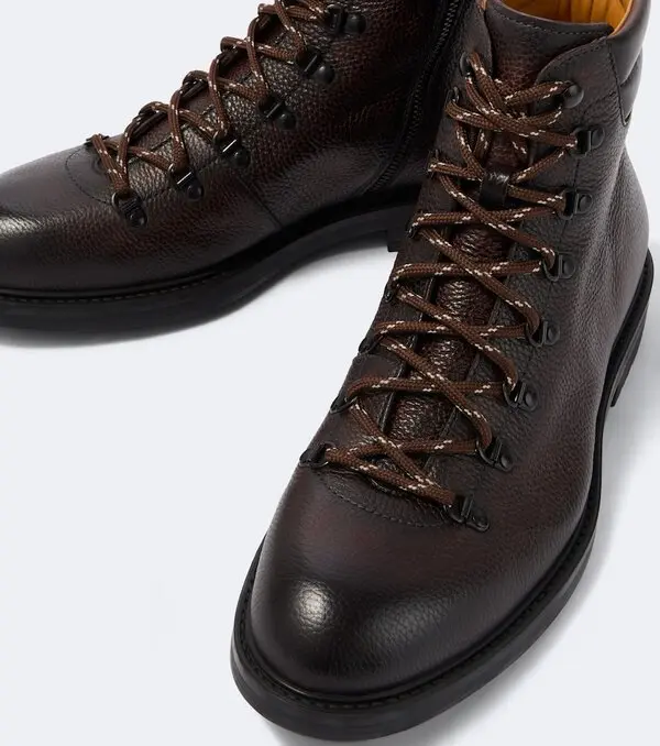 Magnanni Montana X Leather Lace-up Boots