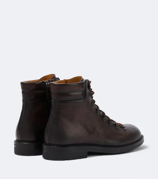 Magnanni Montana X Leather Lace-up Boots