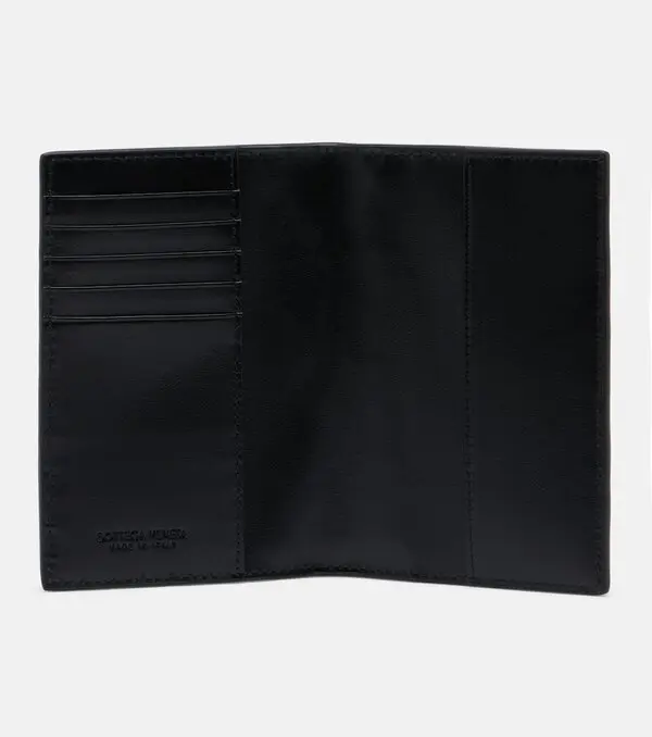 Bottega Veneta Intrecciato Leather Passport Holder