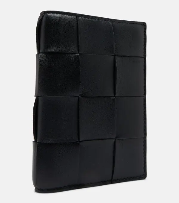 Bottega Veneta Intrecciato Leather Passport Holder