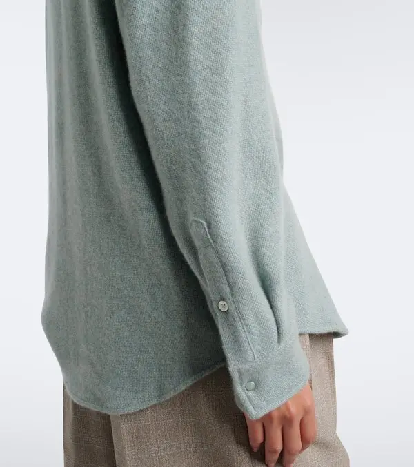 GOD'S TRUE CASHMERE Celeste Cashmere Shirt