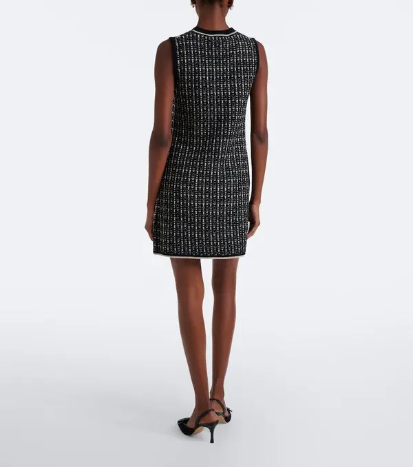 Max Mara Wool And Cashmere Bouclé Minidress